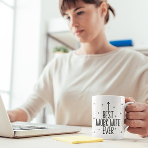 Best Work Wife Ever Funny Colleague Gift Mug - Etsy
