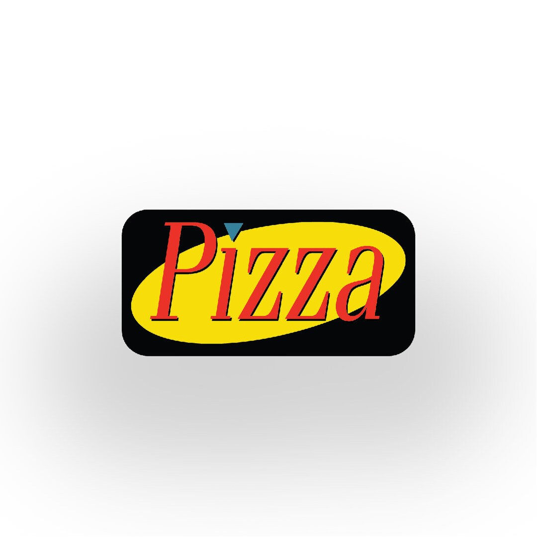 Sitcom Pizza Sticker - Etsy