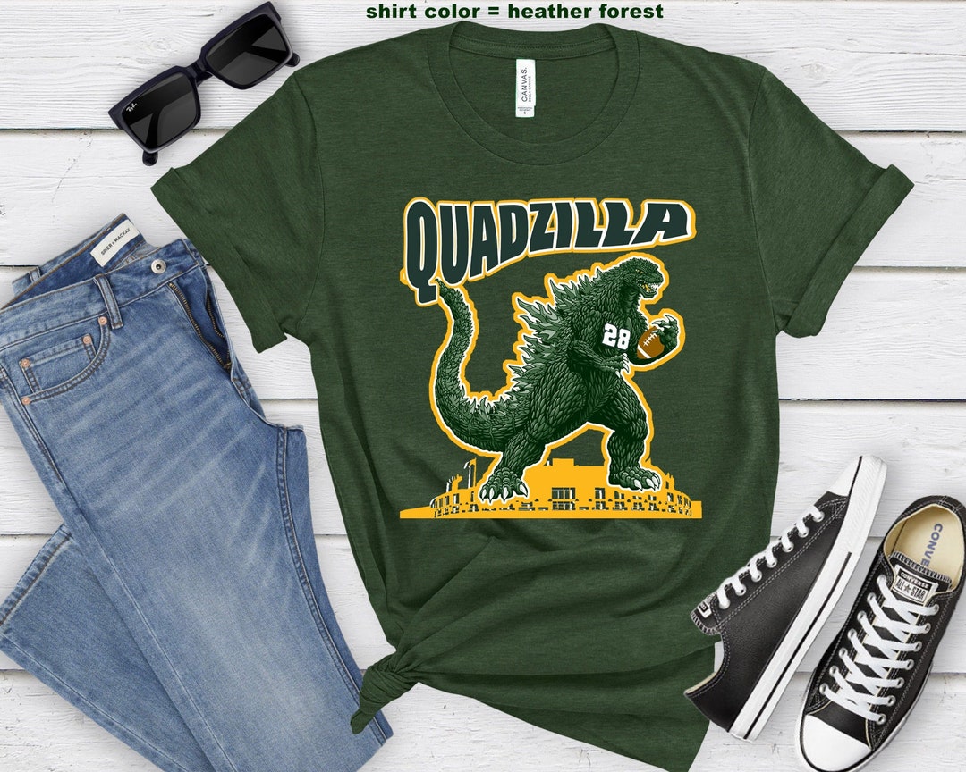AJ Dillon Quadzilla Green Bay Packers Unisex T-shirt - Etsy