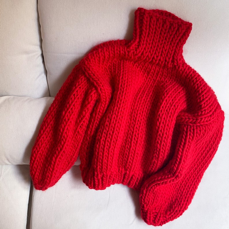 Chunky Sweater Chunky Pullover Chunky Jumper Oversized Sweater - Etsy