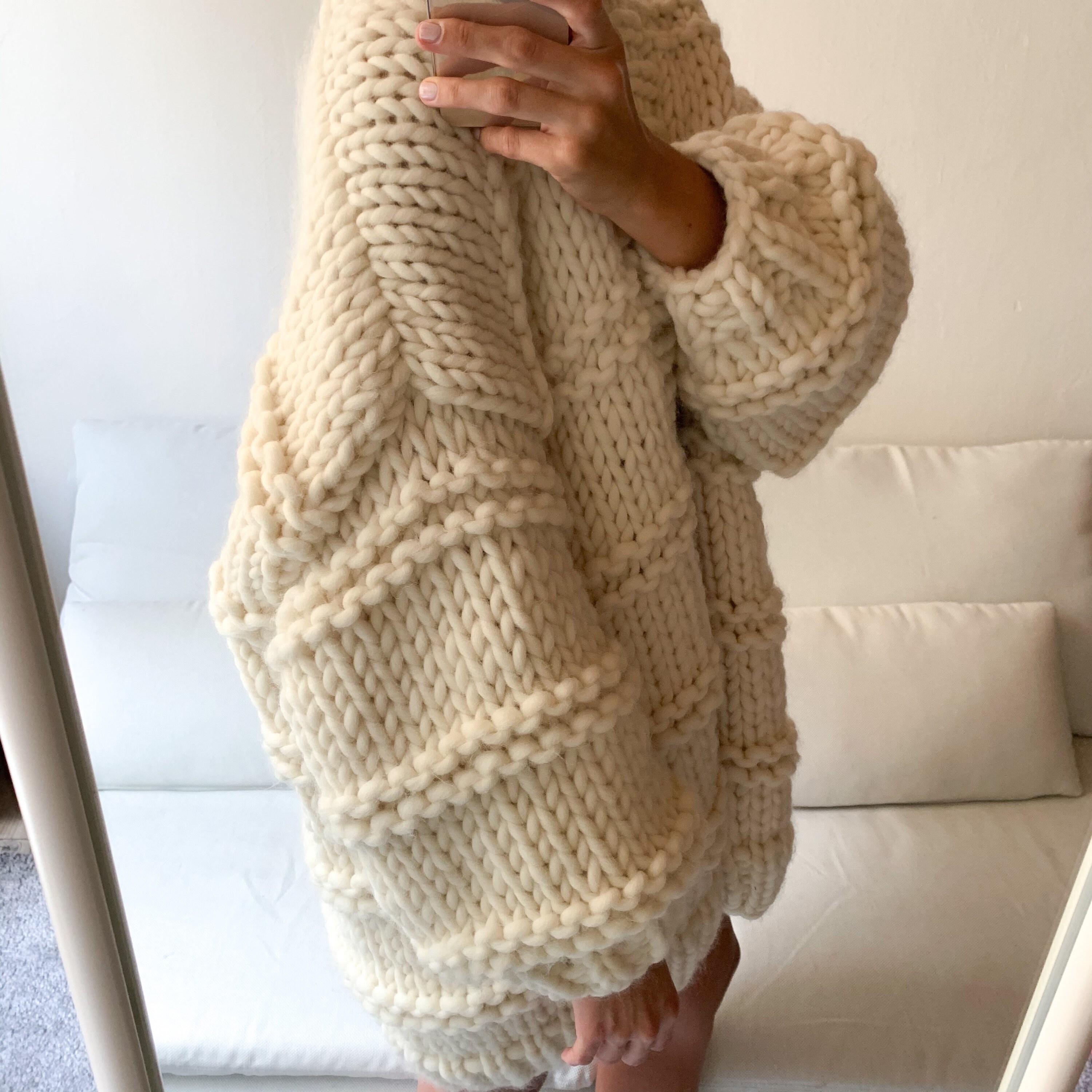 Oversized Chunky Cardigan Chunky Cardigan Oversized - Etsy