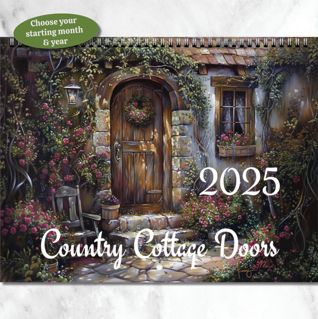 Country Cottage Doors Calendar #1 Makes a Great Gift for Family ...