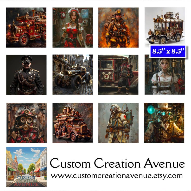 Steampunk First Responder Calendar | Victorian Medical | Firefighter ...
