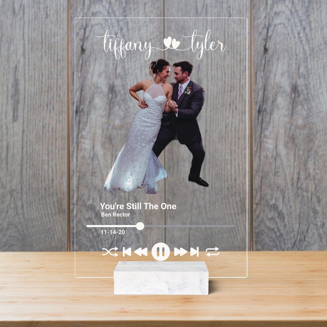 Custom Acrylic Plaque | Personalized Gift for Loved Ones | Elegant Faux ...