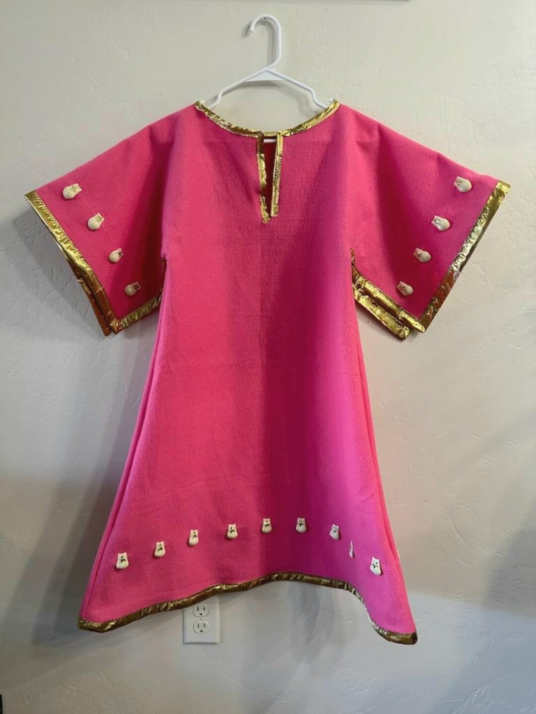 Girls' Traditional Dress-powwow Outfit-imitation Elk Tooth Dress Powwow ...