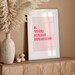 Wet Leg Song Lyric, is Your Muffin Buttered, Pink, Printable Wall Art ...