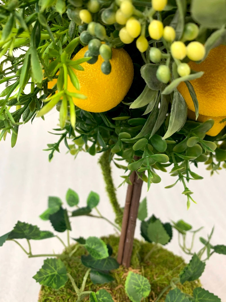 Lemon Arrangementlemon Centerpiecelemon Greenery - Etsy