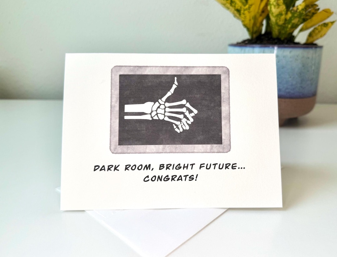 Radiology Congratulations Card - Etsy
