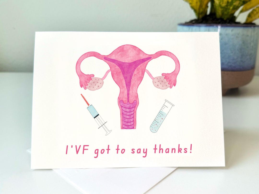 IVF Thank You Card - Etsy