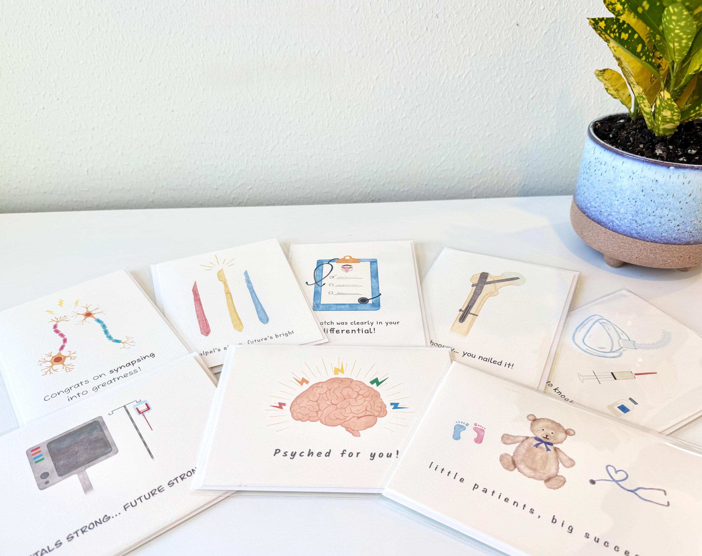 Psych Congratulations Card - Etsy