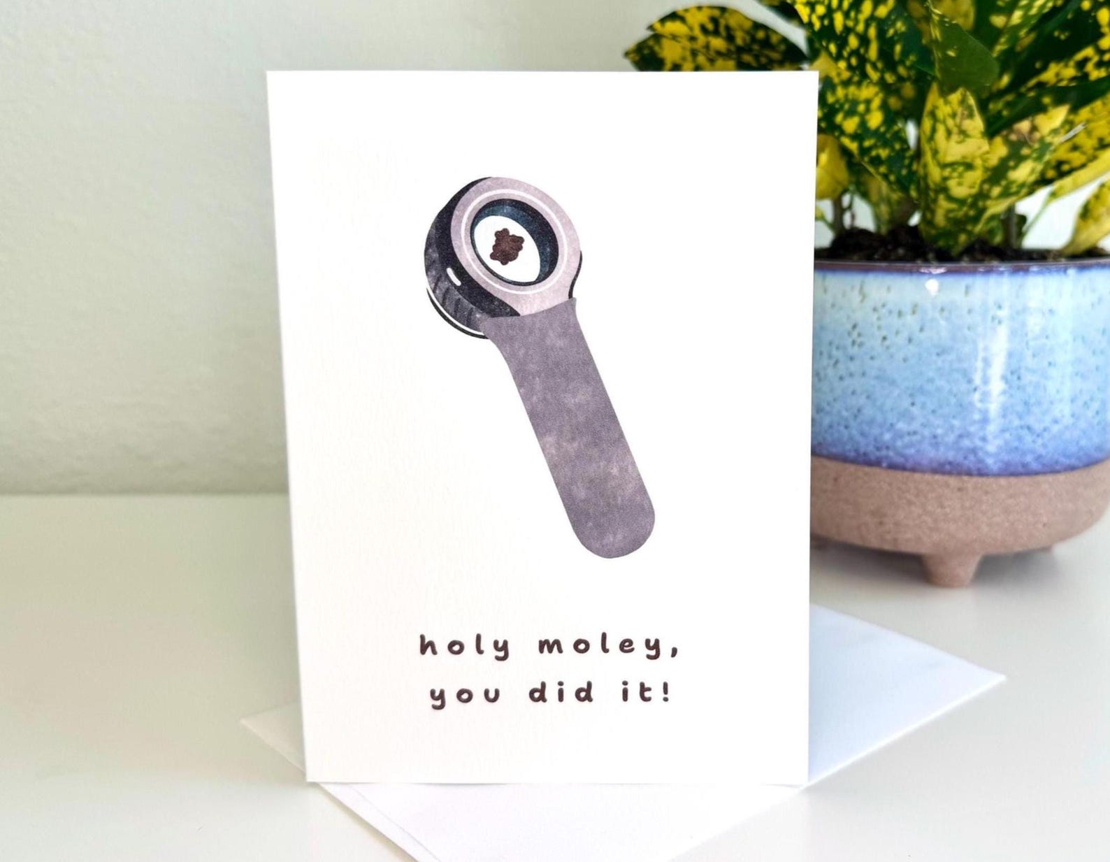 Dermatology Congratulations Card - Etsy
