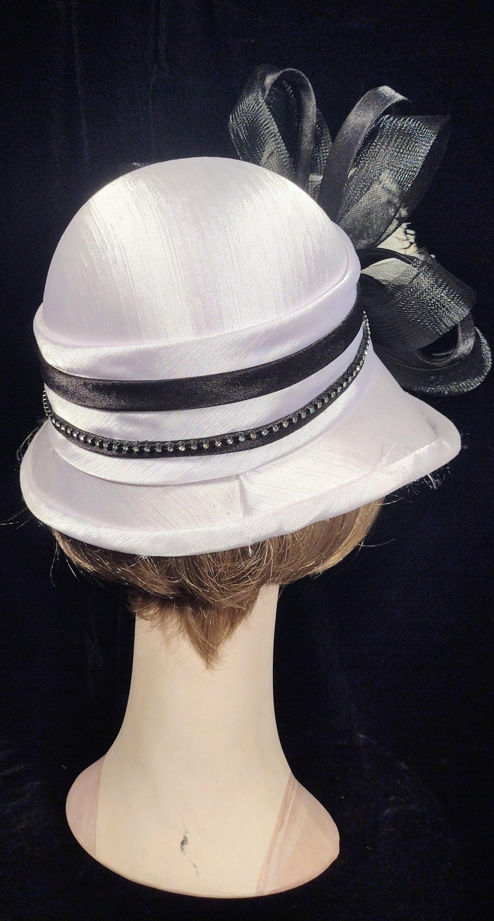 Vintage Mrs Devine Derby Church Cloche Hat - Etsy