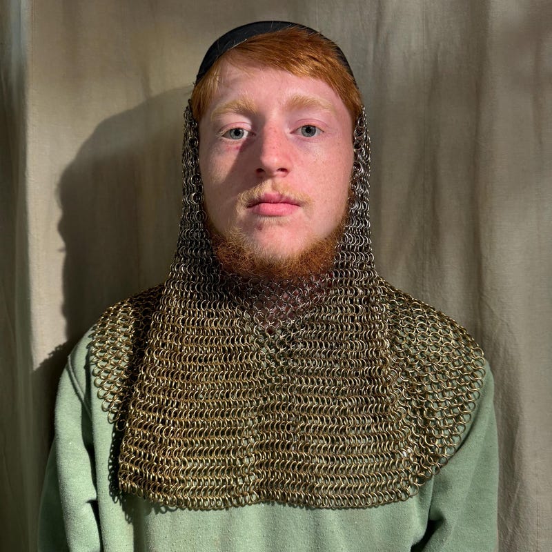 Chainmail Hood - Etsy