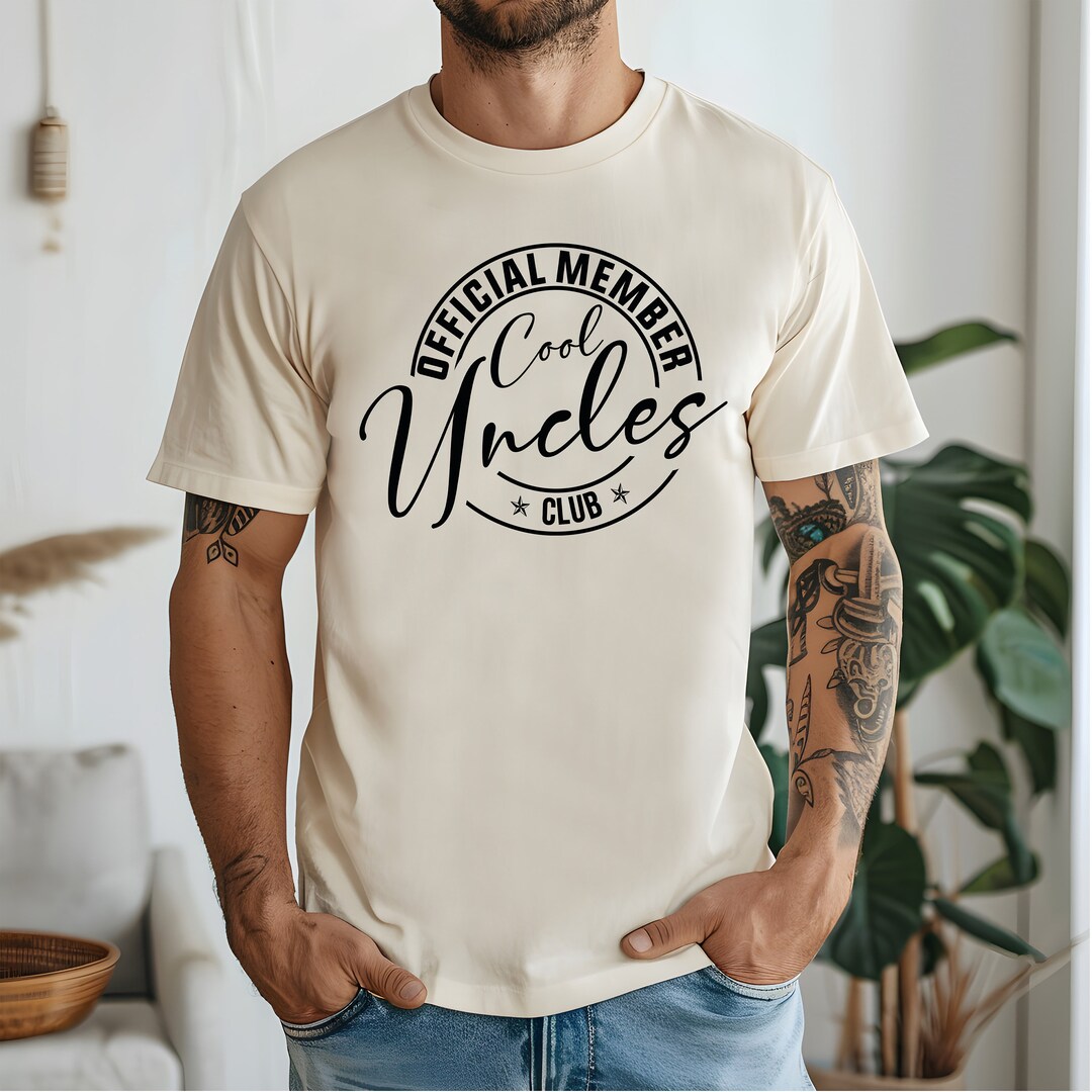 Cool Uncles Club Shirt, Family Matching Gift - Etsy