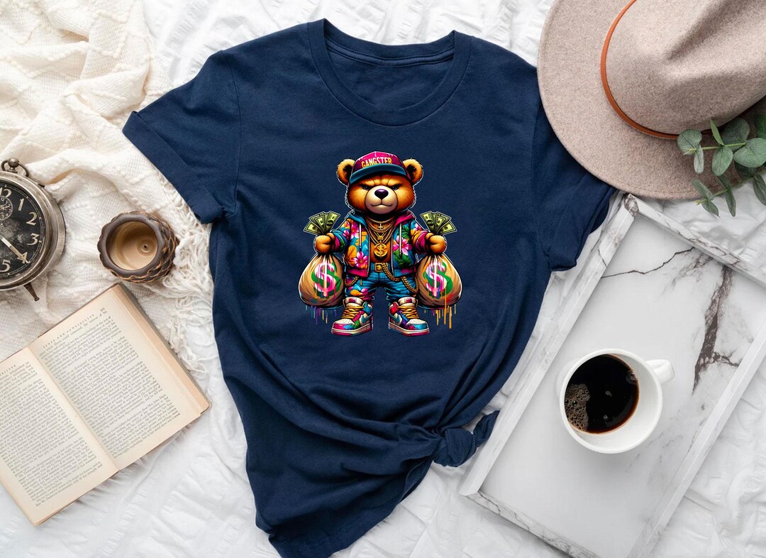 Gangsta Wrapper Sweatshirt, Santa, Cute, Funny, Gift, Womens, Ladies ...