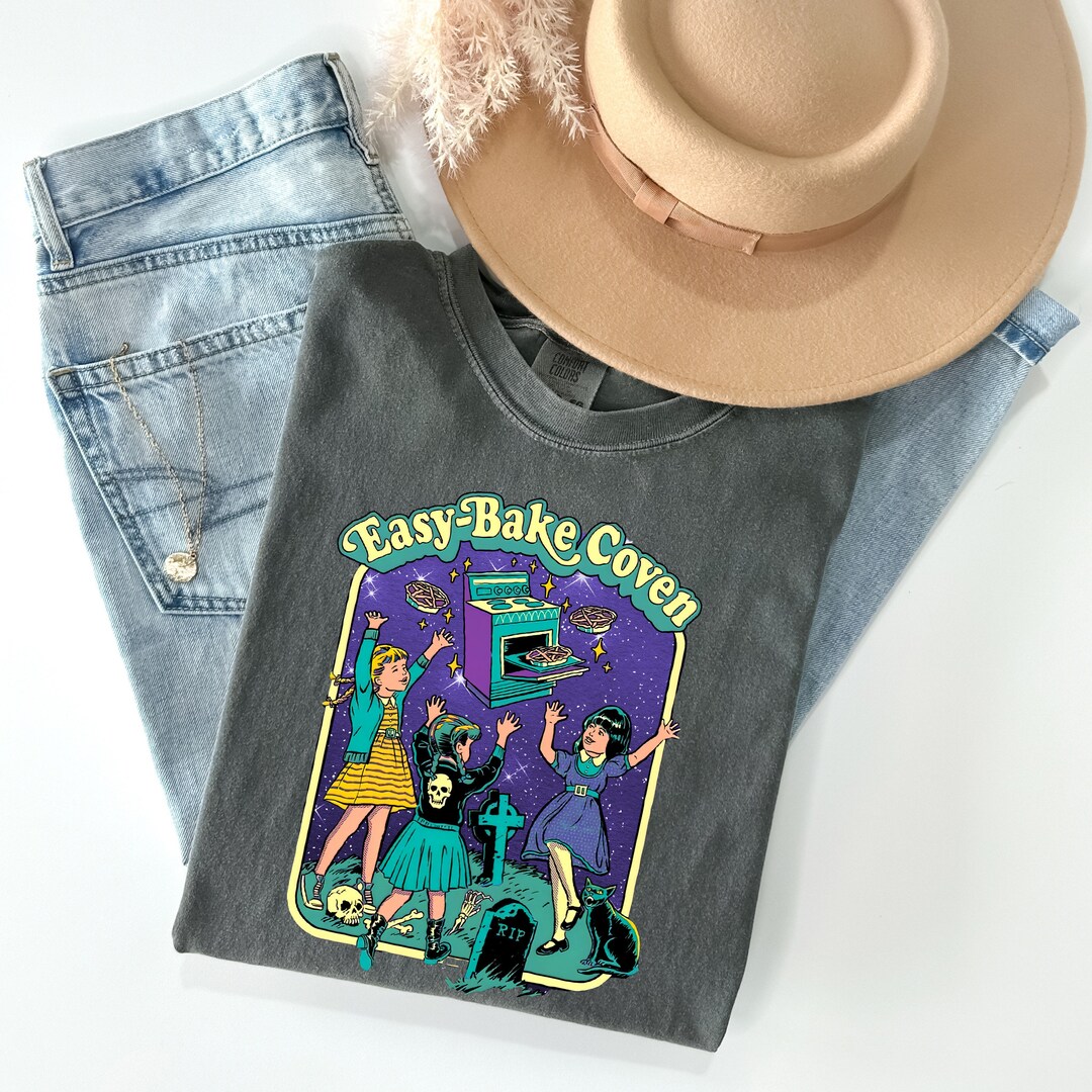 Easy Bake Coven Shirt Comfort Colors|trendy Halloween Shirt|halloween ...
