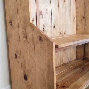 Rustic Farmhouse Hall Tree - Etsy