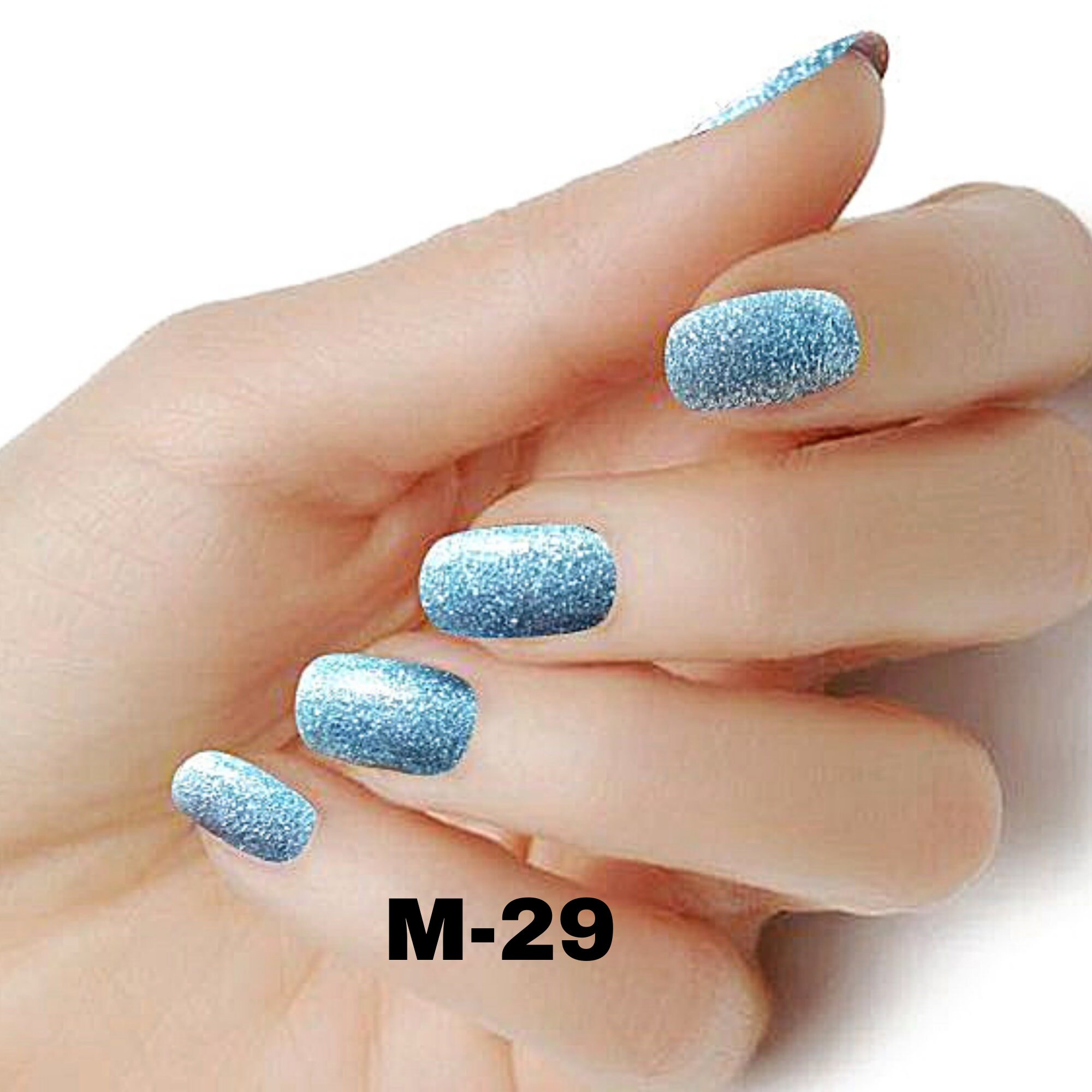 Marrón brillo Canela color envuelve sólido tiras de esmalte de | Etsy