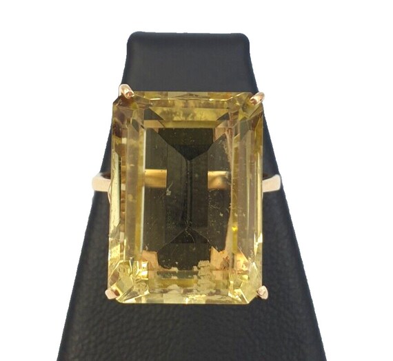 Italian vintage 1960s cocktail style ring in solid 18… - Gem