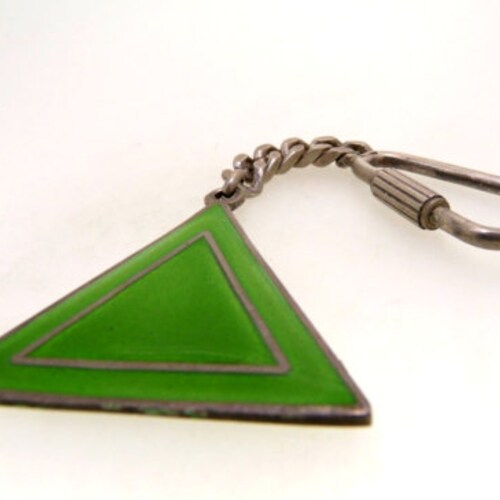 factory onlinestore 1950s 1960s Vintage 70s keychain in 925 silver ...