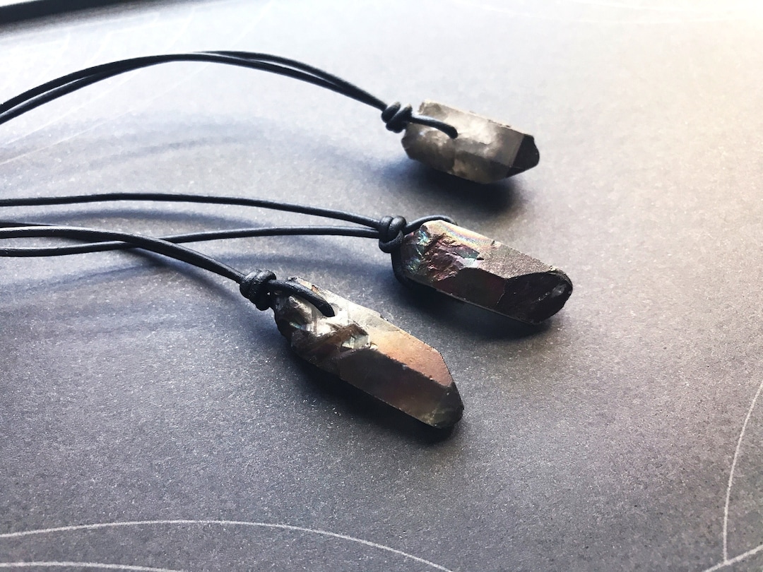 Black Kyber Crystal Necklace / Sith Cosplay / Jedi Cosplay / Darksaber ...