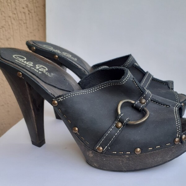 High Heel Clogs - Etsy