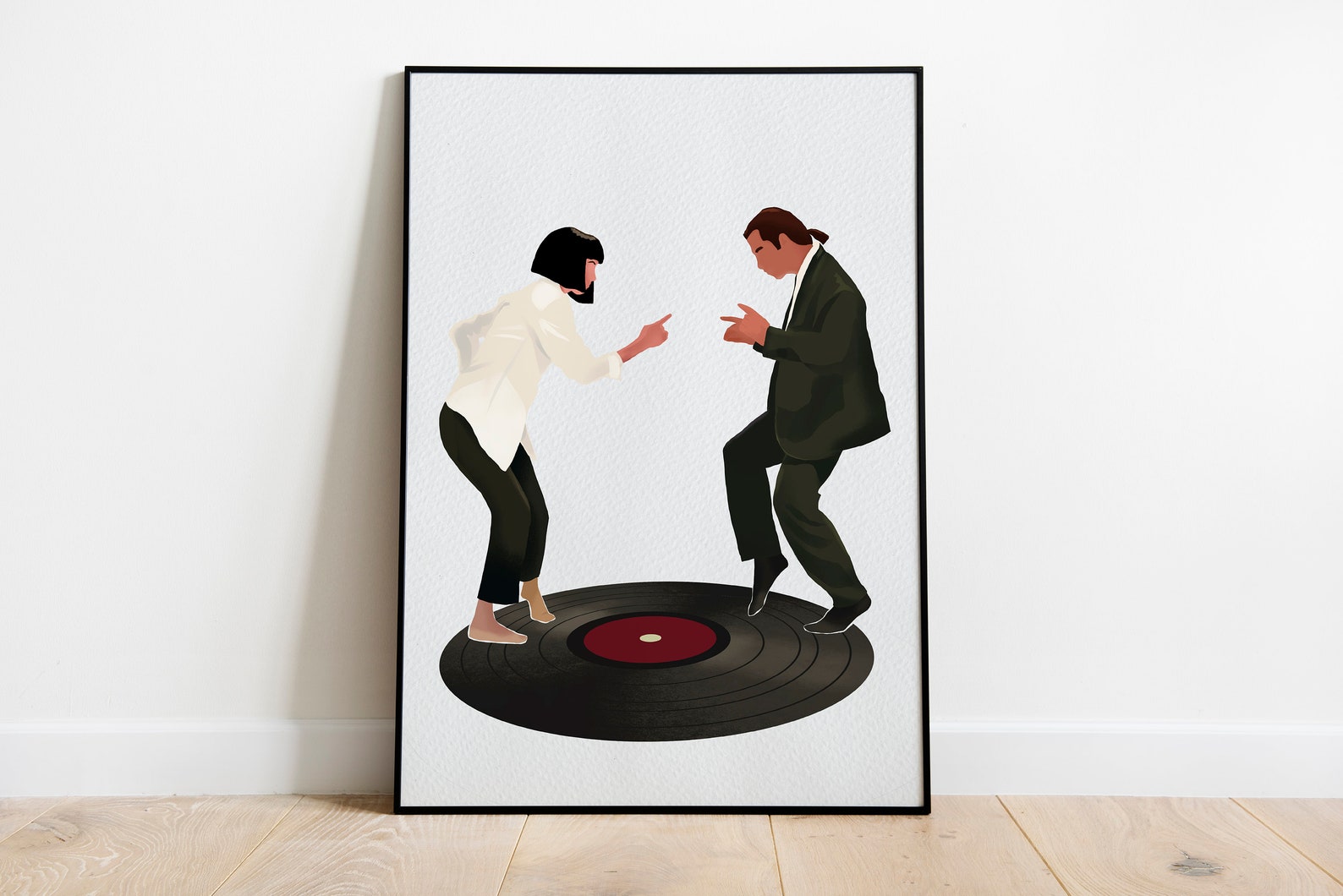 PRINTABLE Pulp Fiction Wall Art Print Set of 3 DIGITAL - Etsy