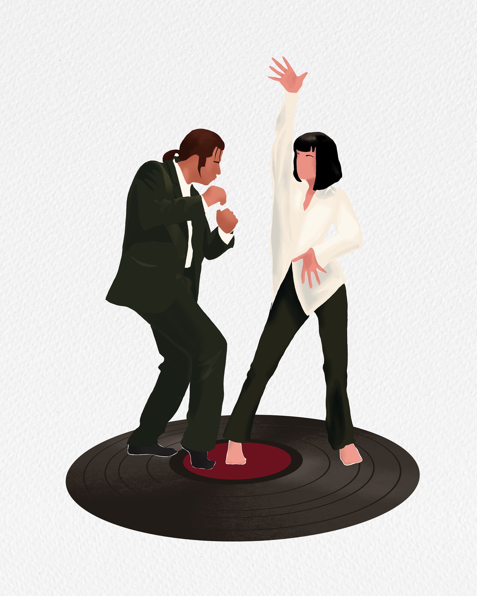 PRINTABLE Pulp Fiction Wall Art Print Set of 3 DIGITAL - Etsy