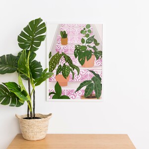 PRINTABLE, Botanical Wall Art Print, Plants Illustration, Tropical ...