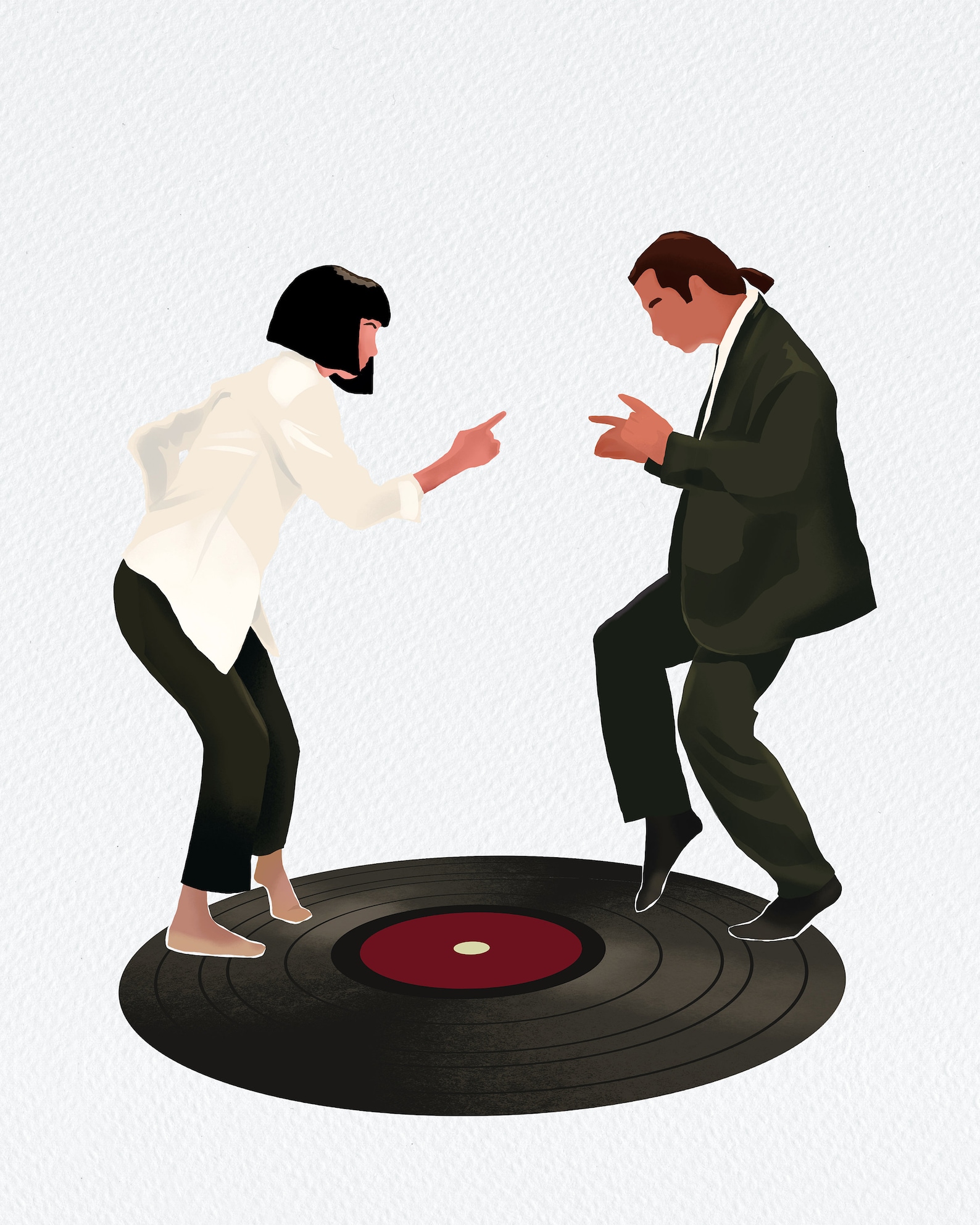 PRINTABLE Pulp Fiction Wall Art Print Set of 3 DIGITAL - Etsy