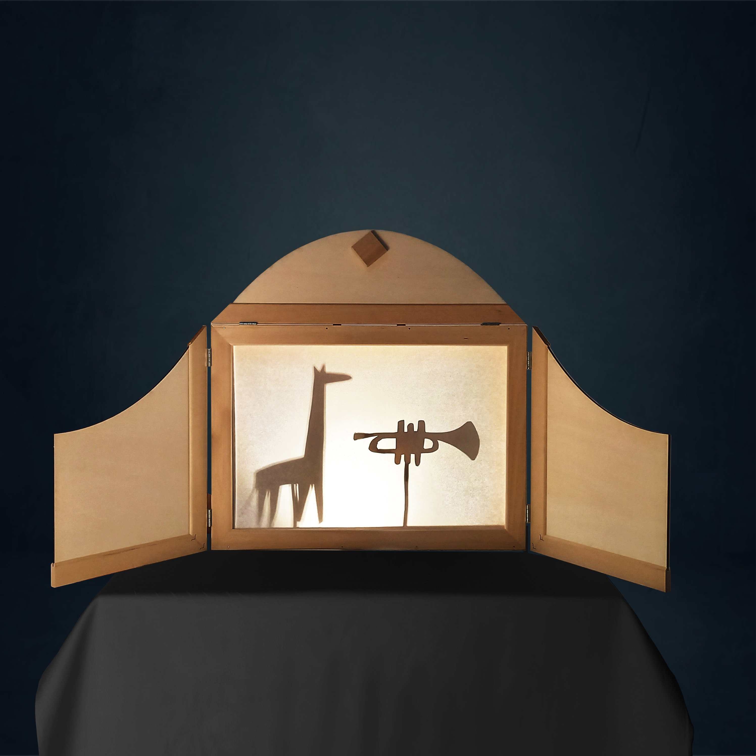 Kamishibai Mini Theater. Butai With Frame for Shadow Puppets - Etsy