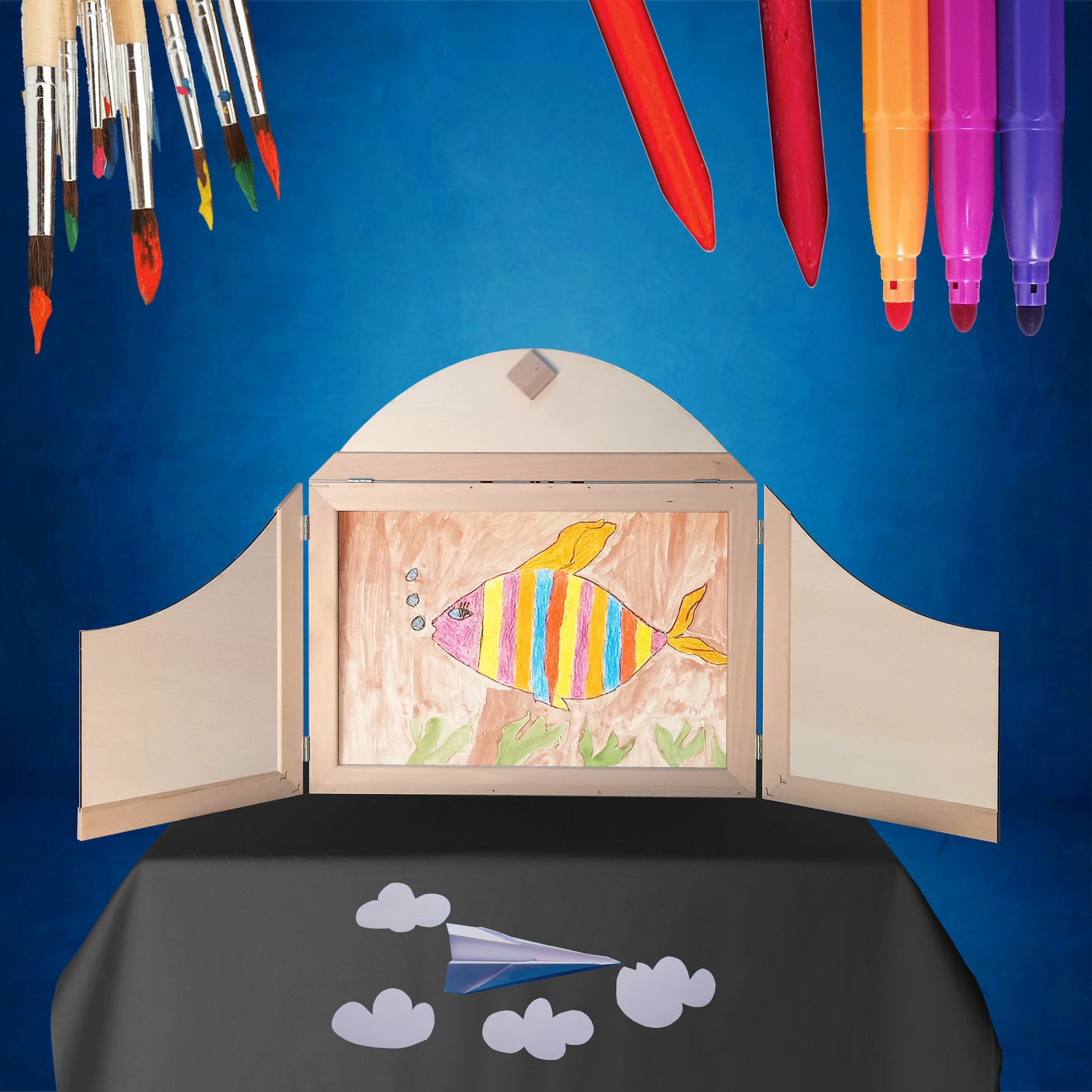 Kamishibai Mini Theater. Butai With Frame for Shadow Puppets - Etsy