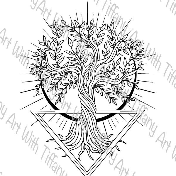 Tree of Life Tattoo - Etsy