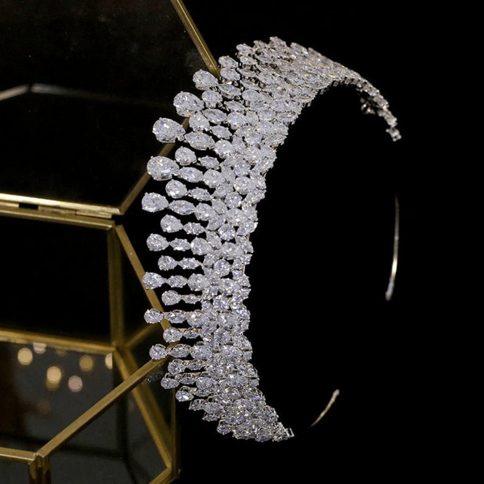 Queen Elizabeth Royal Wedding Tiara Replica Regal Bridal - Etsy