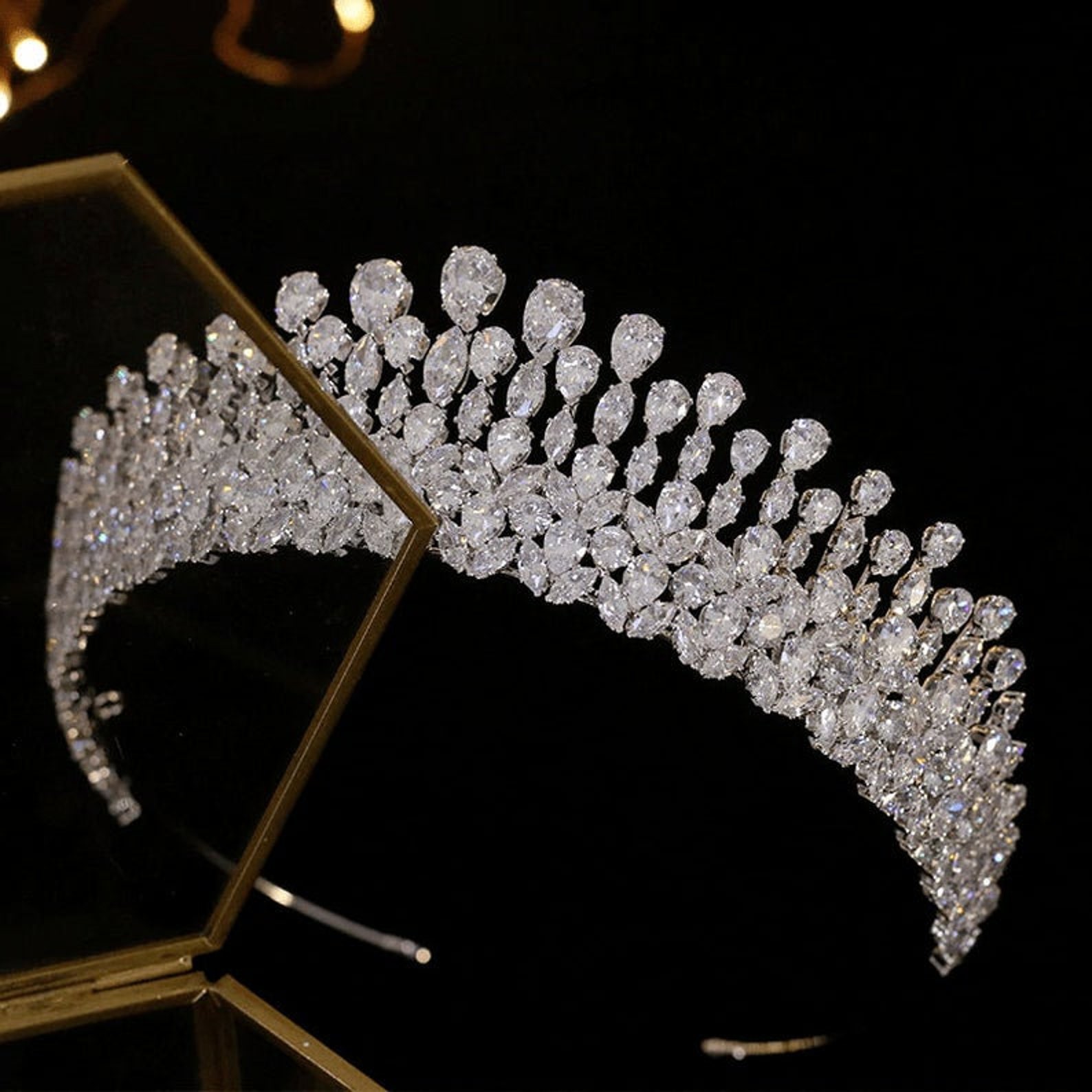 Queen Elizabeth Royal Wedding Tiara Replica Regal Bridal - Etsy
