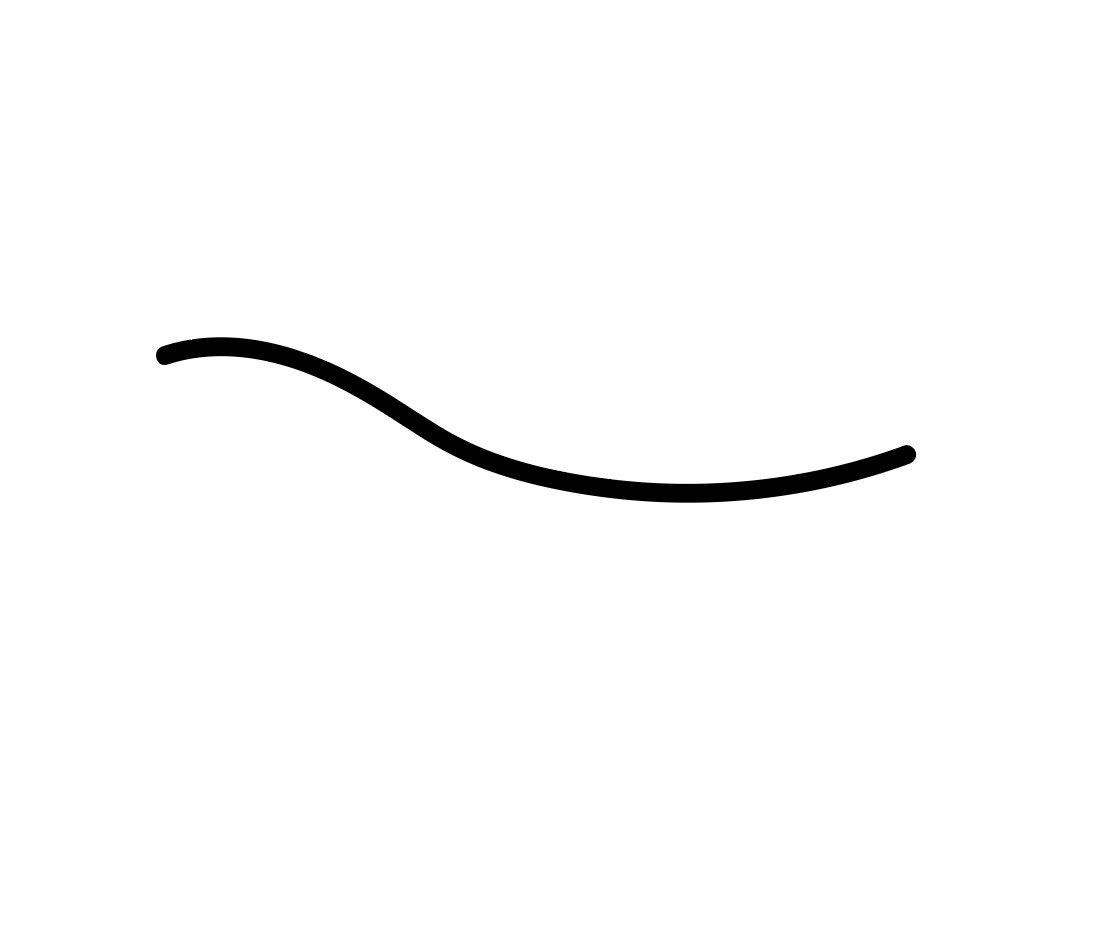 Tail Glyph for Font | Not a Font | SVG | DXF | PNG | Cricut ...