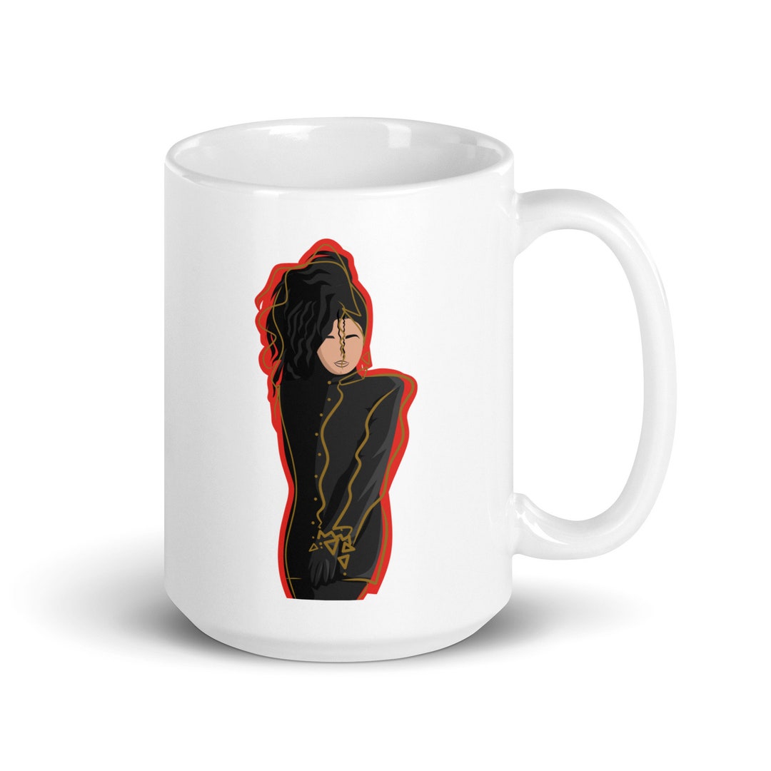 Janet Jackson / Janet Jackson White Glossy Mug / Control Mug / Janet ...