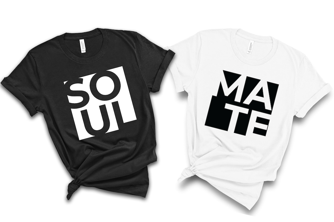 SOUL Shirt / Soulmate Shirts / Soul Mate /matching Shirts / Couple ...