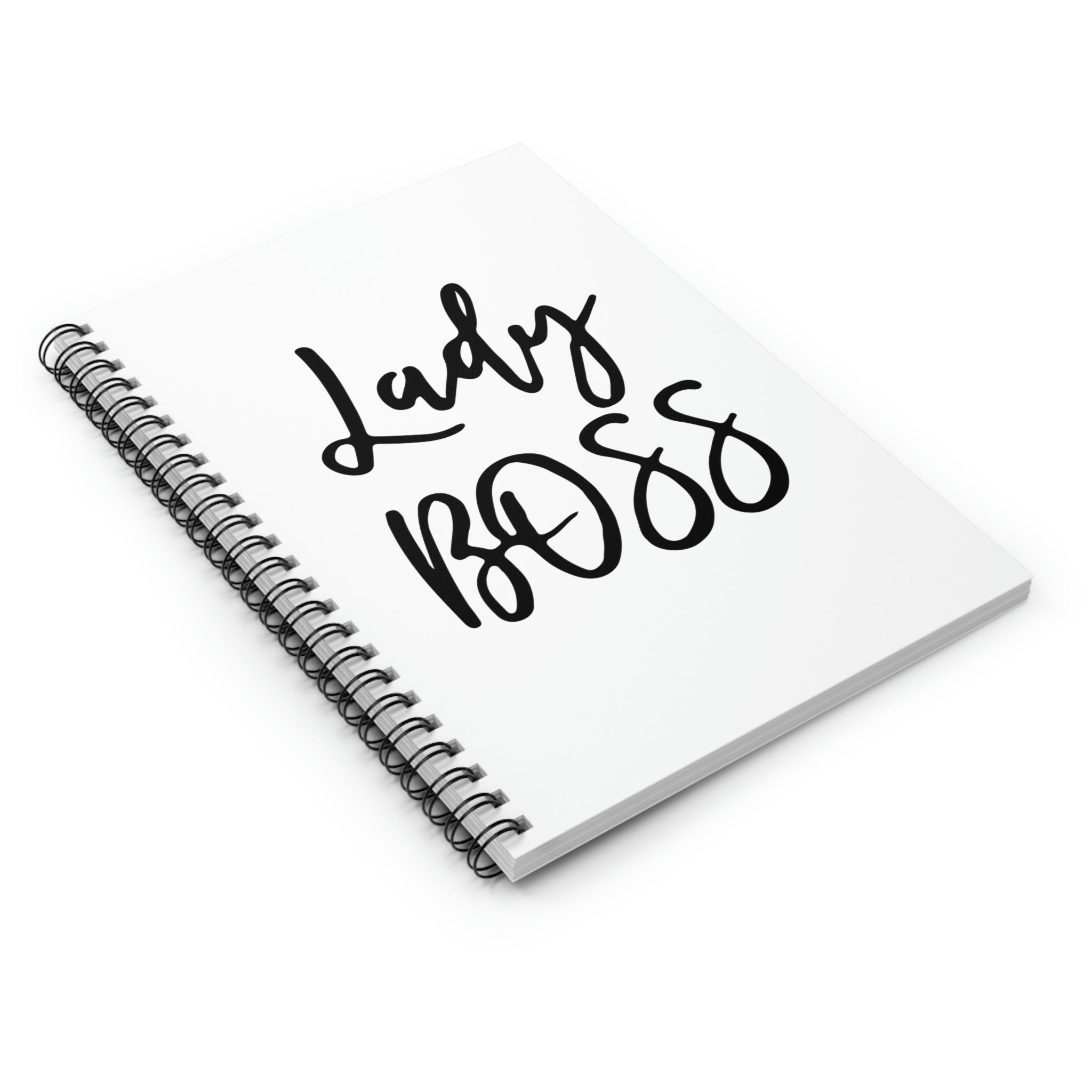Lady Boss / Lady Boss Notebook / Like A Boss / Gift for Entrepreneur ...