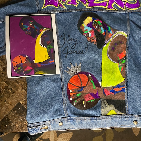 Lebron James Jacket - Etsy
