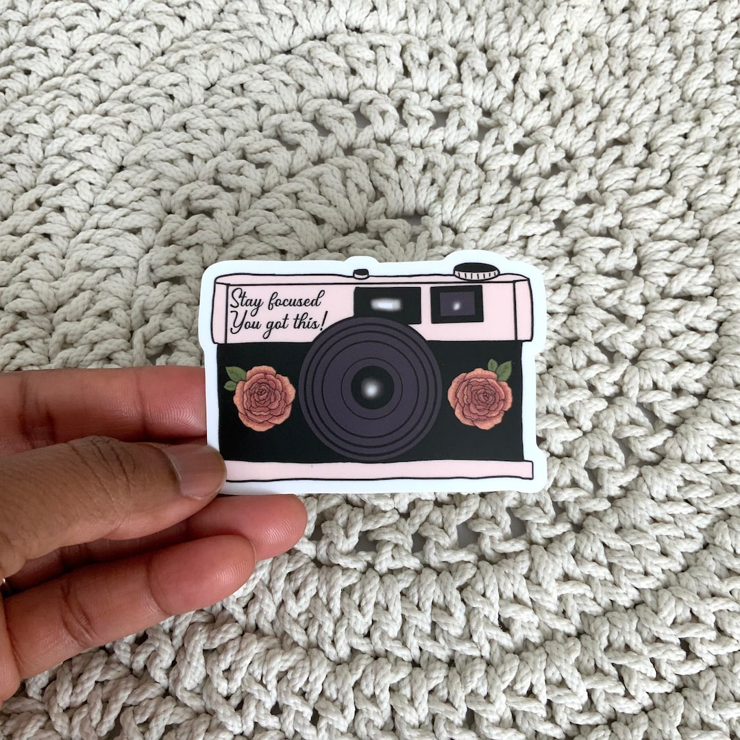 Stay Focused Sticker, Motivational Sticker - Etsy