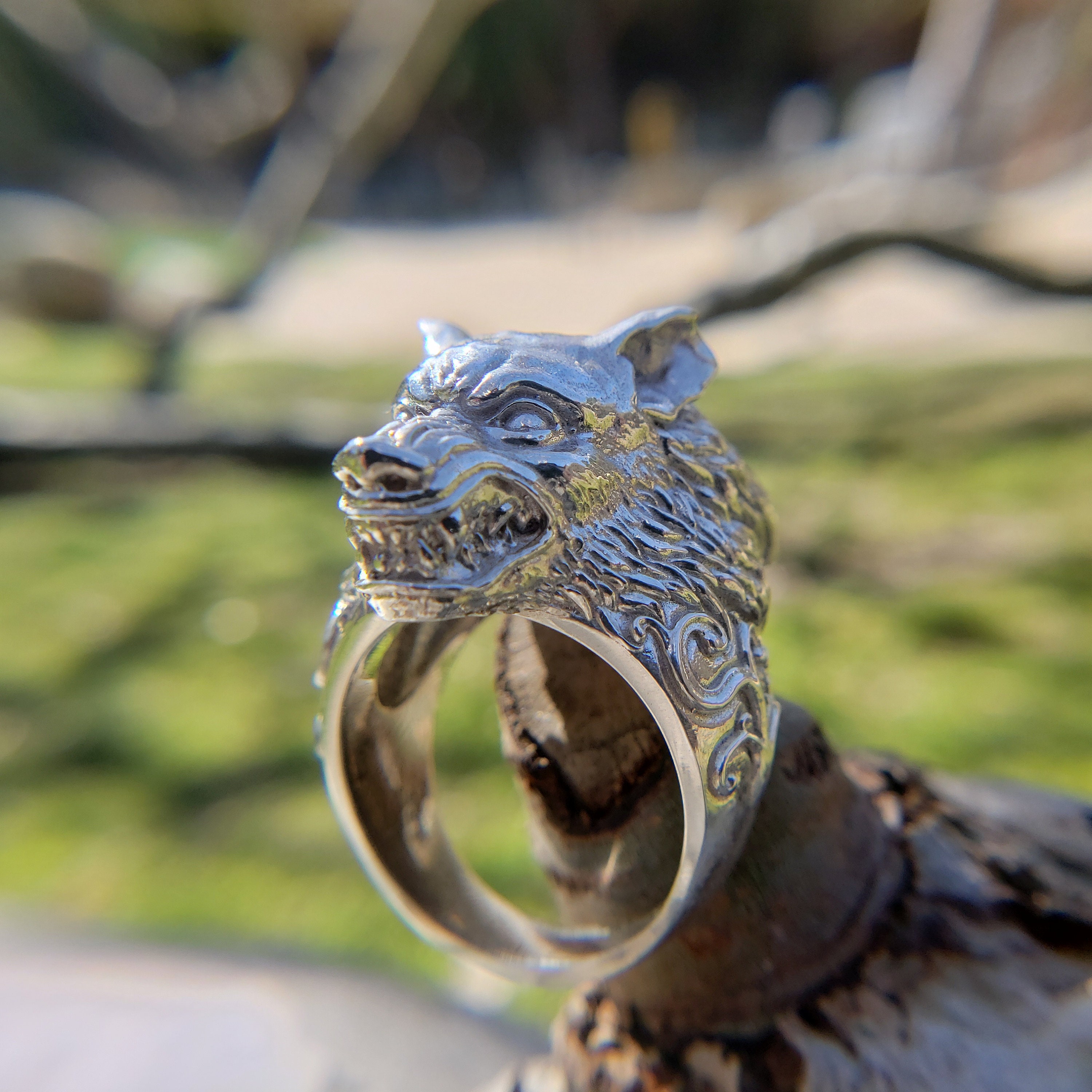 Werewolf Ring - Etsy