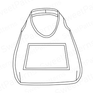 Boho Hobo Bag Sewing Pattern PDF , Photo Tutorial, Three Size, Unlined ...
