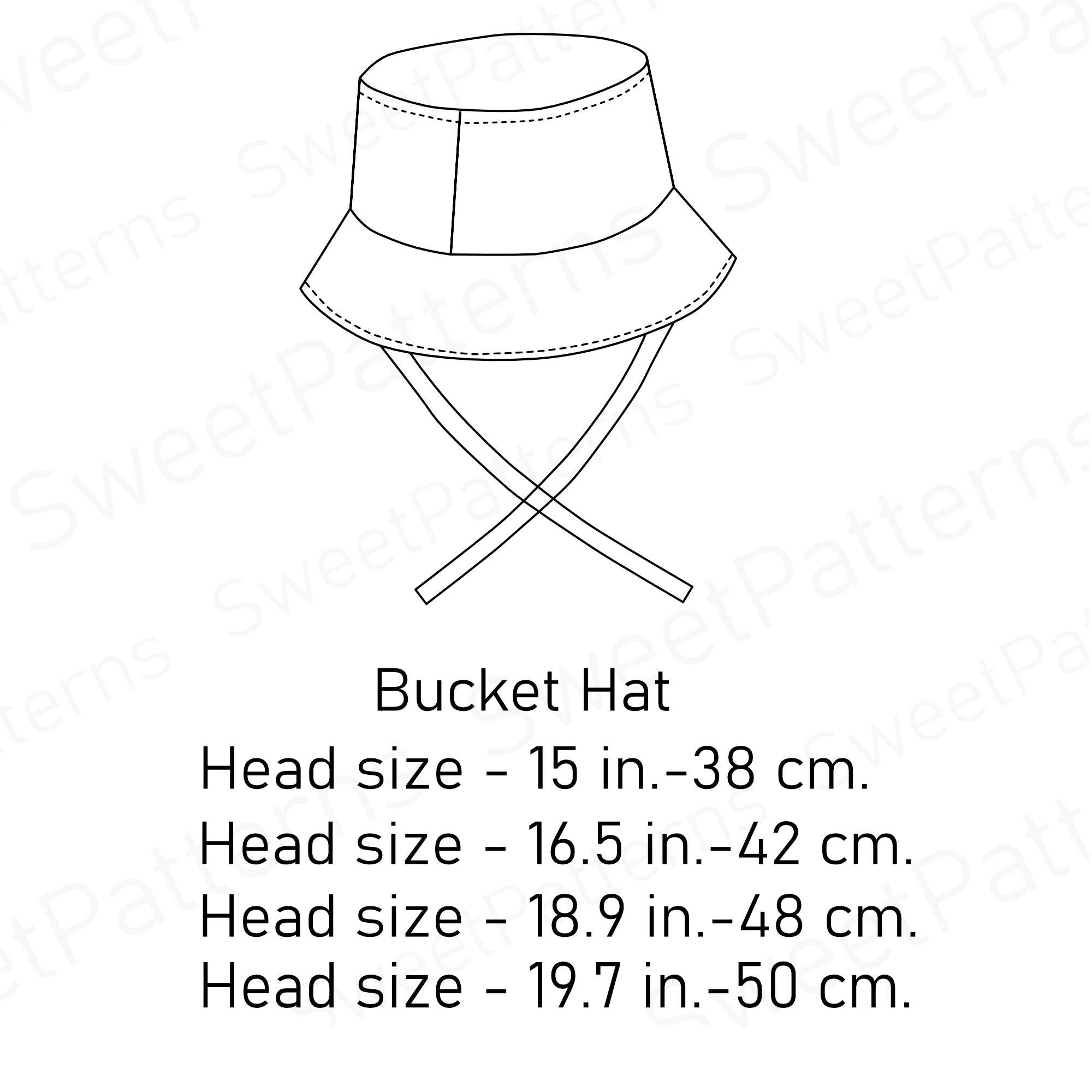 Wildflowers Embroidery Dress & Bucket Hat Sewing Pattern (PDF Download ...