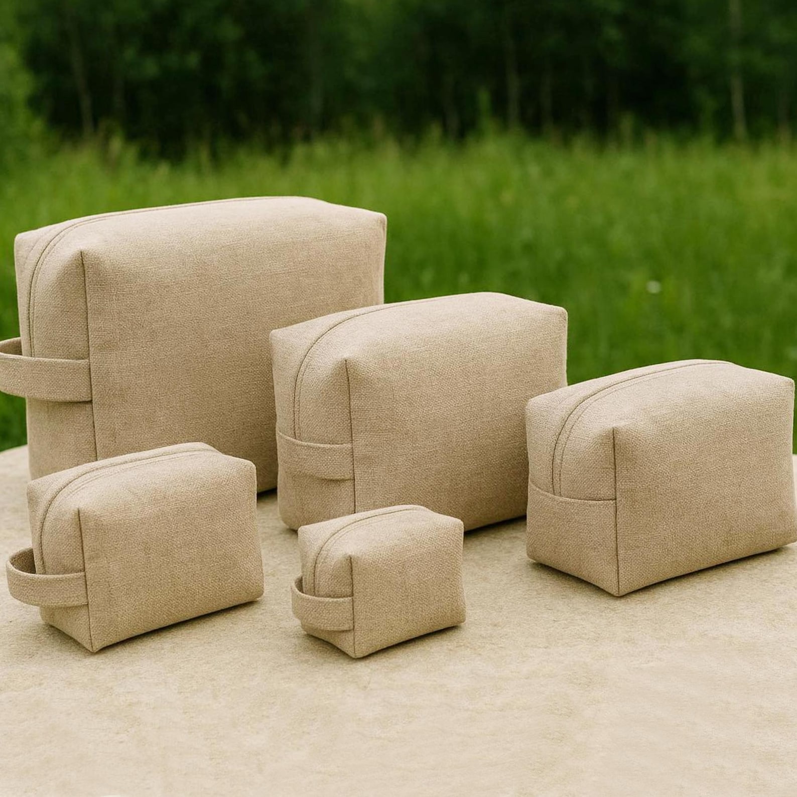 Cosmetic Pouch Sewing Pattern PDF , 5 Sizes Classic Boxy Pouch PDF ...