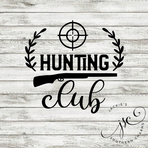 Hunting Club Decals - Etsy