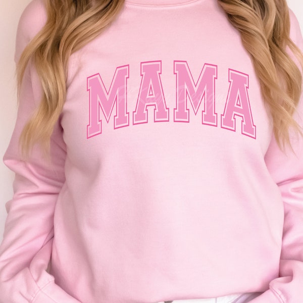Mama Preppy Png - Etsy