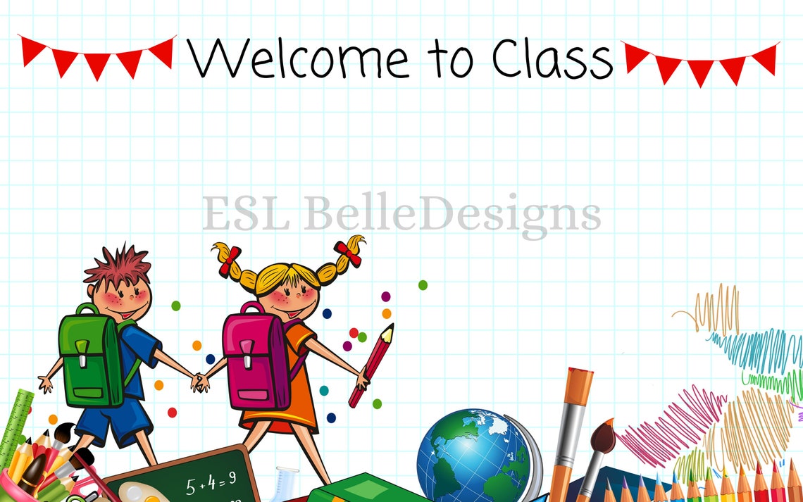 ESL Teacher Background Vipkid Background Teletherapy | Etsy