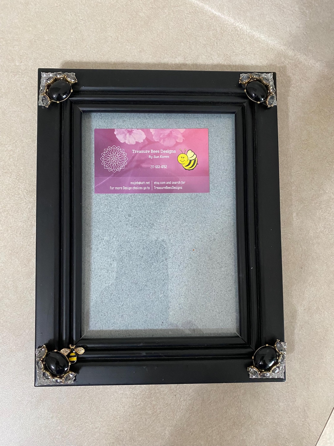 Four Corner Frame - #336 - Vintage Jewelry Framed Art - Etsy