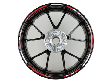 Fooqs Motorradfelge Felgenrandaufkleber Jante De Moto | Etsy